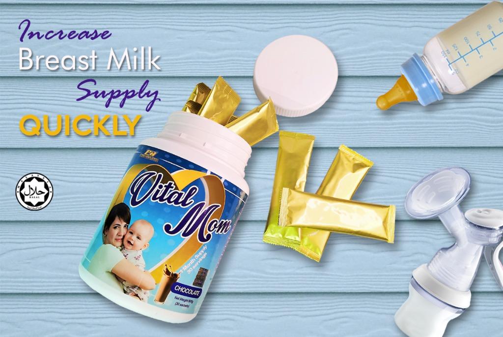 Vital Mom - Halal Milk Booster/Maternal and Lactating/Lactation ...
