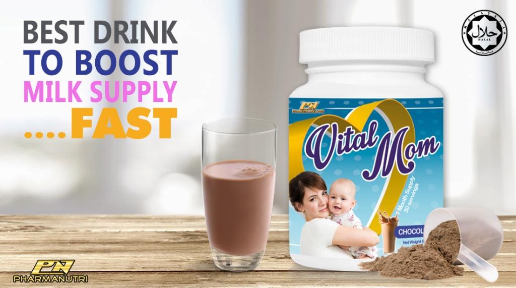 Vital Mom - Halal Milk Booster/Maternal and Lactating/Lactation ...
