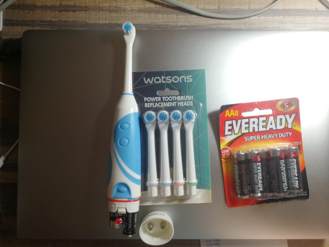 Watsons electric toothbrush, Beauty & Personal Care, Oral Care on Carousell