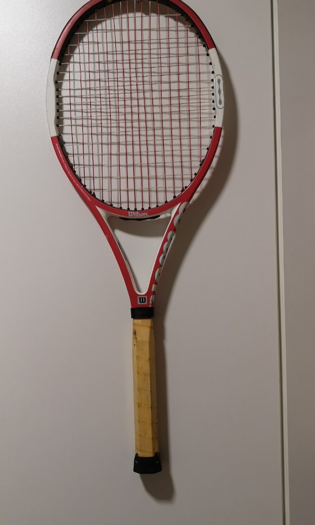 Wilson Tennis Racket (ncode), Sports Equipment, Sports & Games, Racket ...
