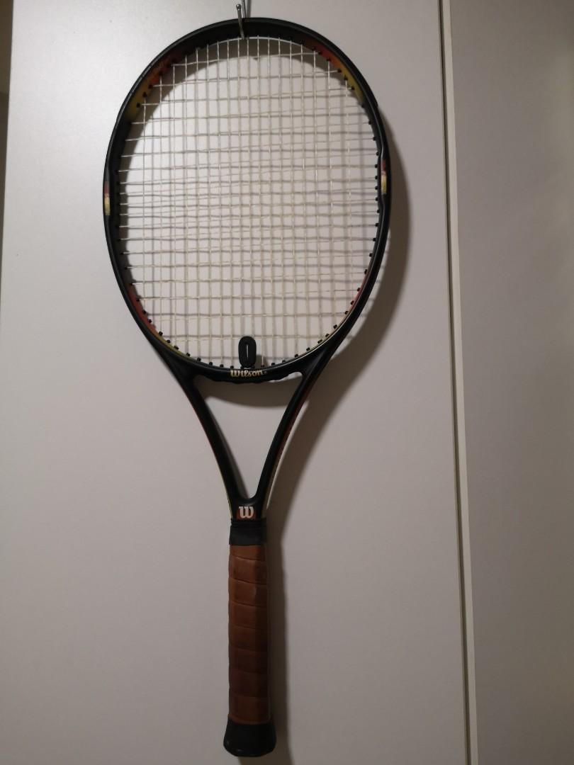 Wilson Tennis Racket Pro Staff Classic, Sports Equipment, Sports ...