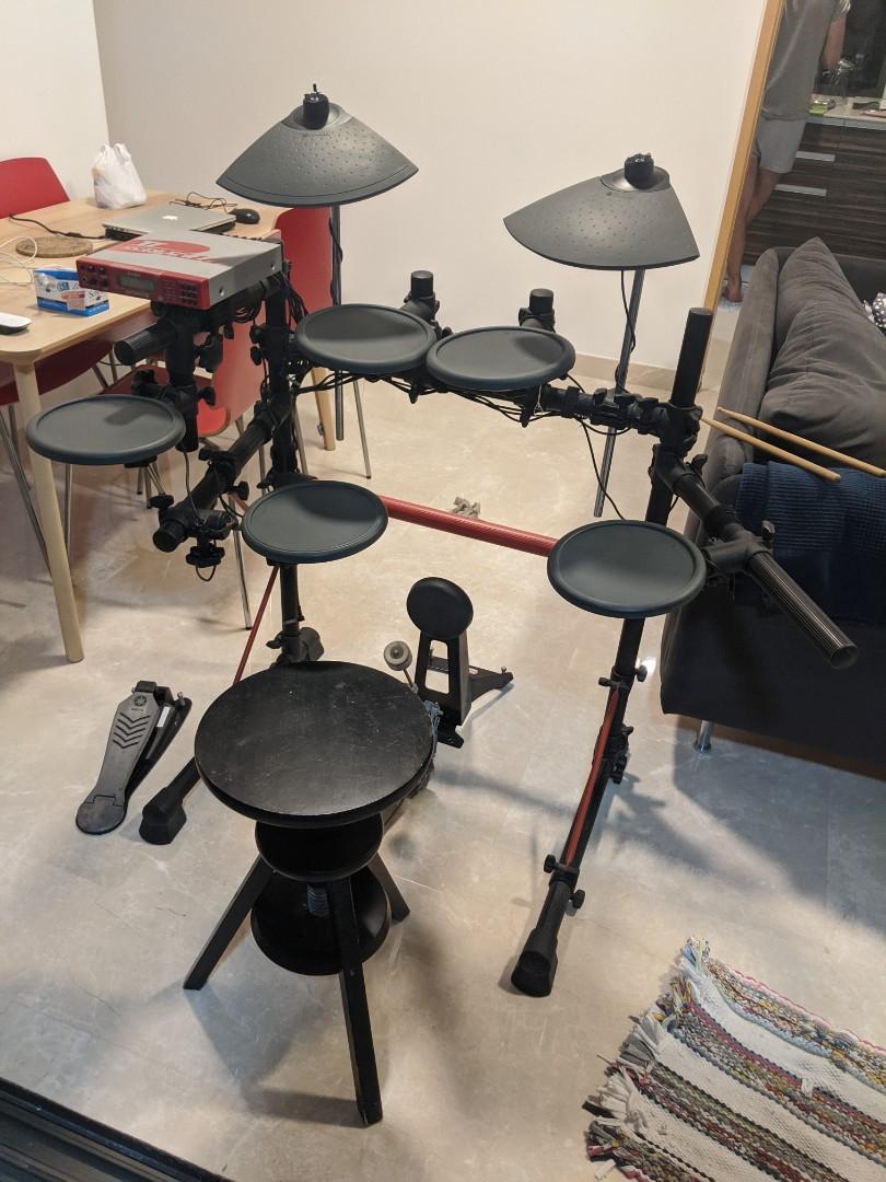 Yamaha DTXpress II Electronic Drums, Hobbies & Toys, Music & Media ...