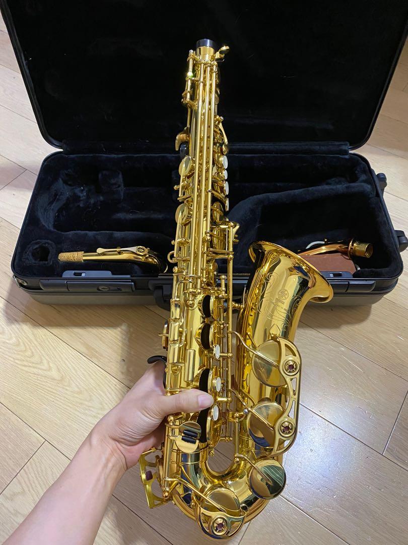 Yamaha saxophone alto YAS 475 日本製雙頸管, 興趣及遊戲, 音樂樂器 & 配件, 樂器 - Carousell