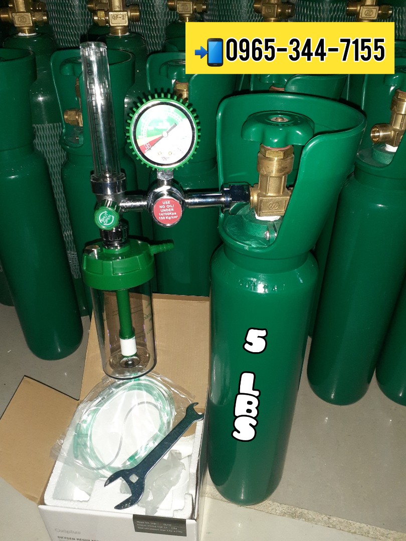 5lbs complete set medical oxygen tank, Everything Else, Others on Carousell