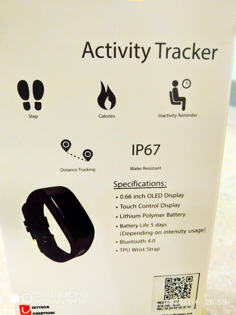 Activity tracker by skytech creations, Mobile Phones & Gadgets ...