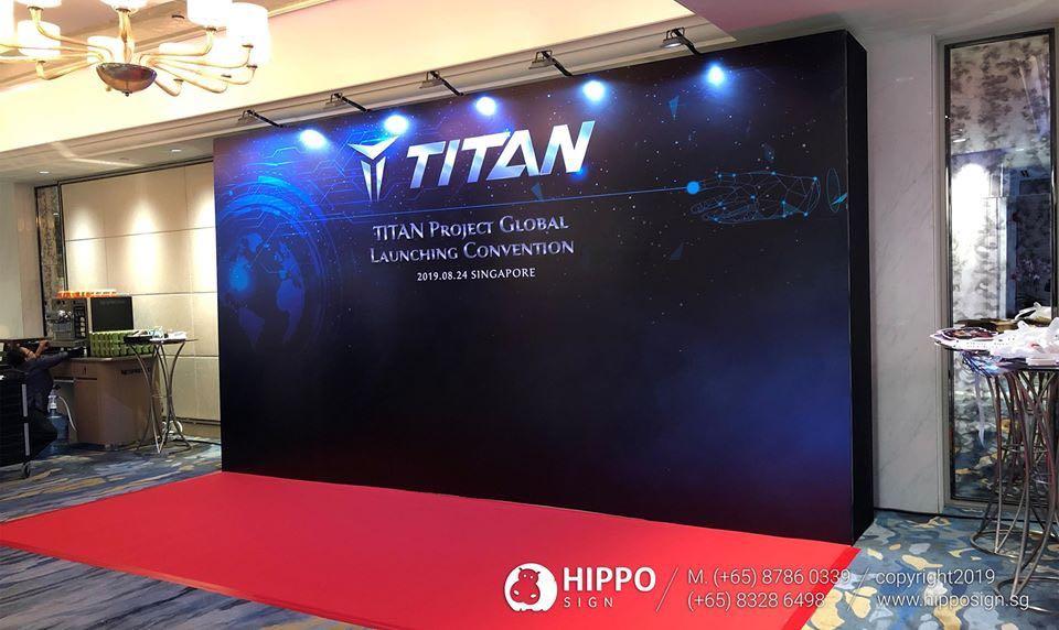 Backdrop event signage , Hobbies & Toys, Stationery & Craft, Occasions ...