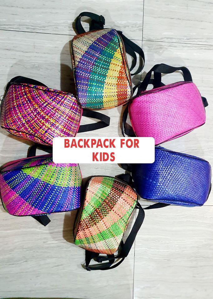 Bayong Backpacks for Kids, Luxury, Bags & Wallets on Carousell