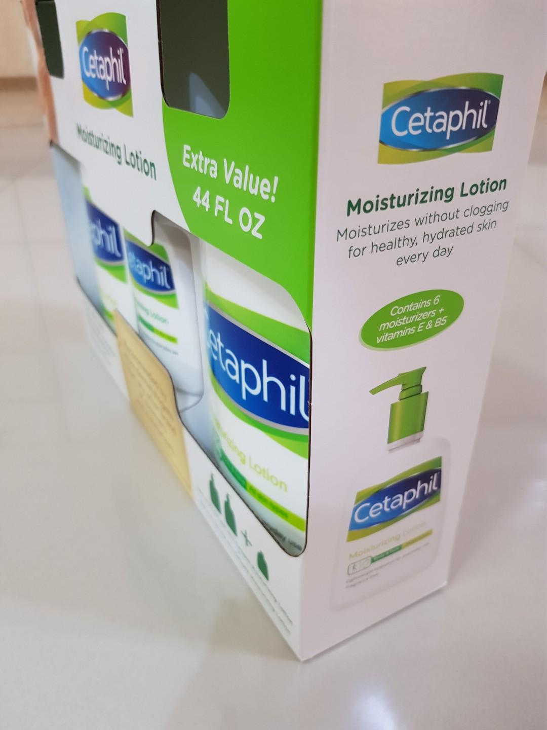 Cetaphil Moisturizing Lotion (Box of 3), Beauty & Personal Care, Face ...