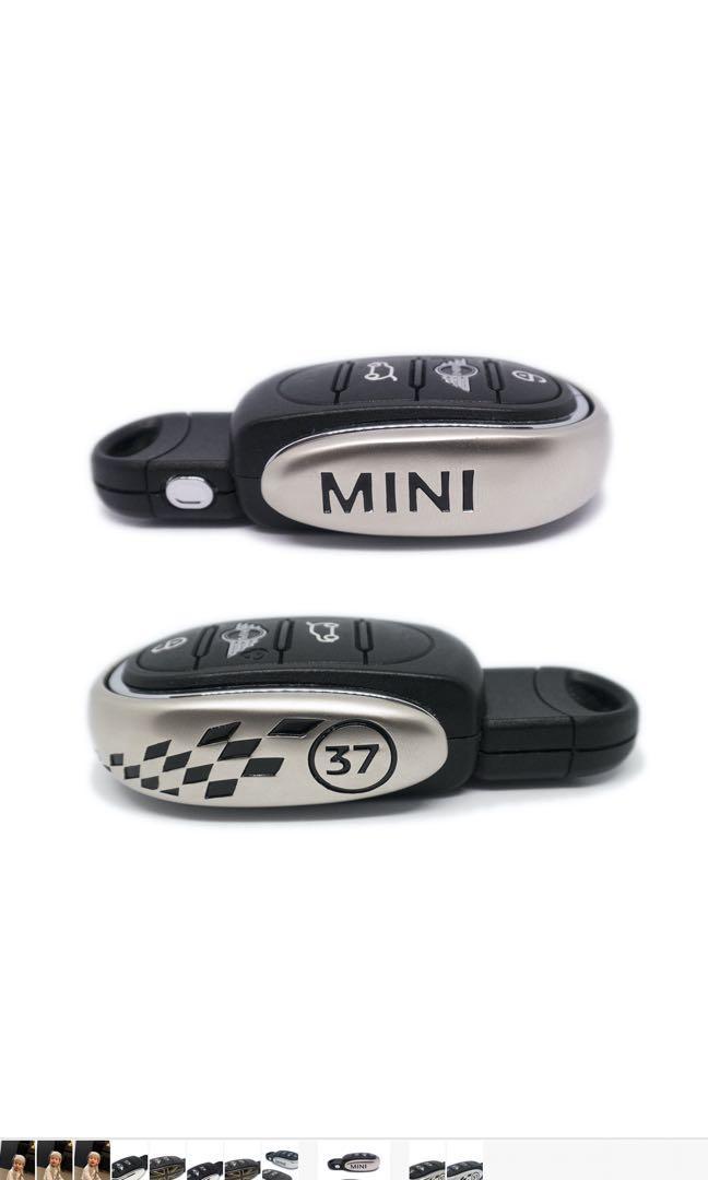 Chrome Alloy Metal Key Fob Case for MINI Cooper F54/F55/F56/F57/F60 ...