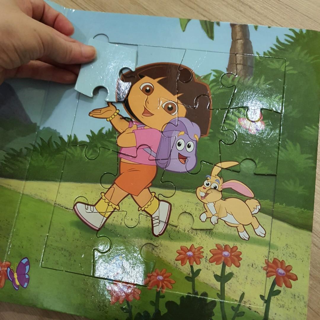 Dora Puzzle, Hobbies & Toys, Toys & Games on Carousell