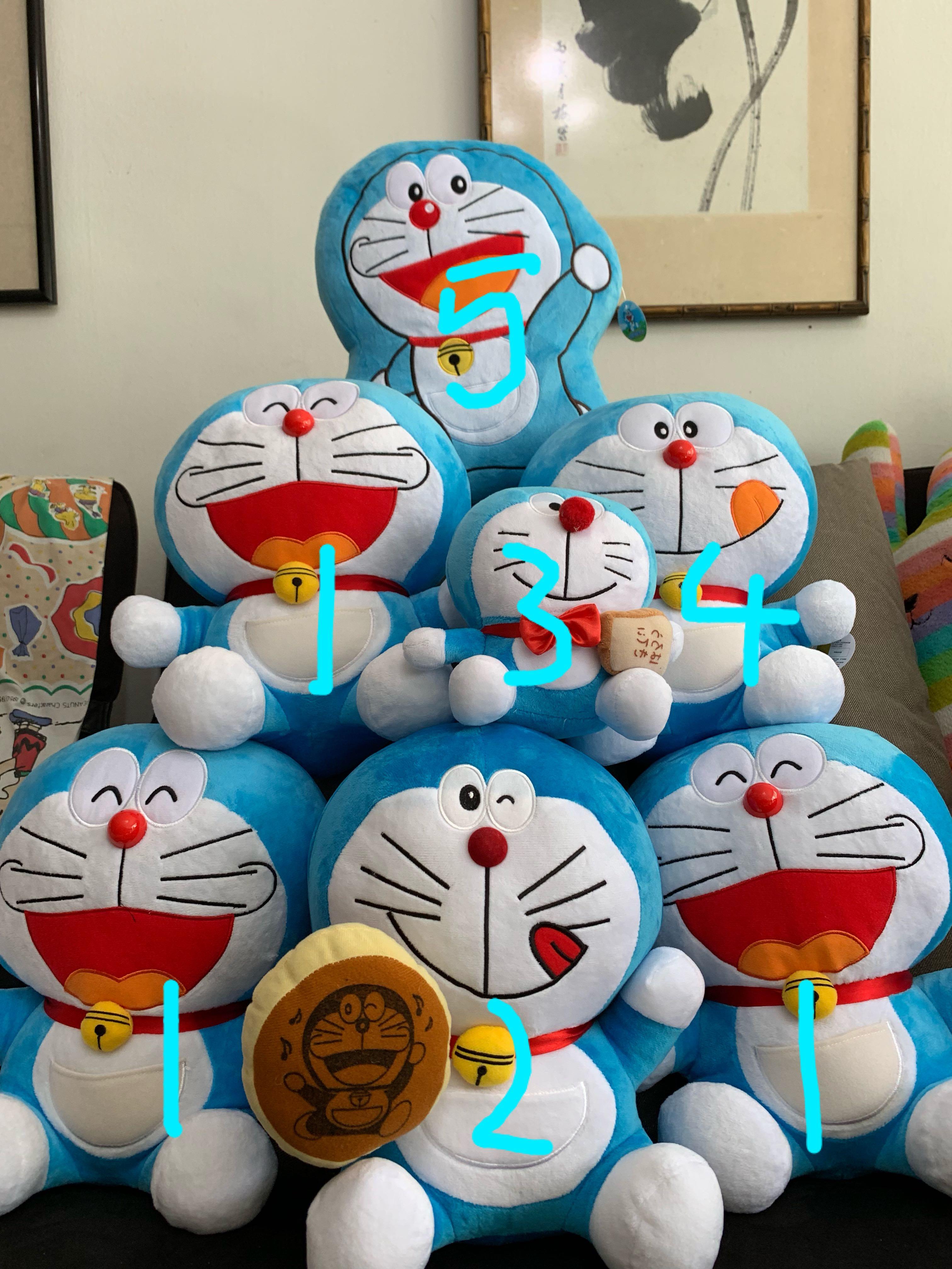 Doraemon Soft Toys Toys And Games Stuffed Toys On Carousell 