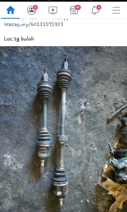 Drive shaft toyota 4afe, Auto Accessories on Carousell