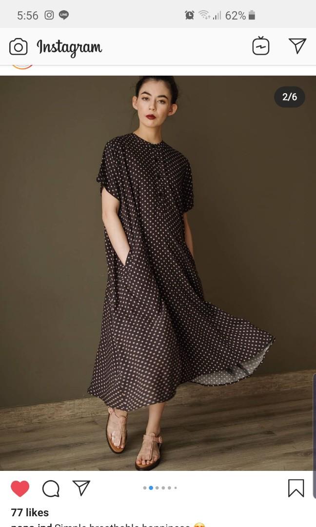 EVA MIDI DRESS IN BLACK, Fesyen Wanita, Pakaian Wanita, Gaun & Rok di ...