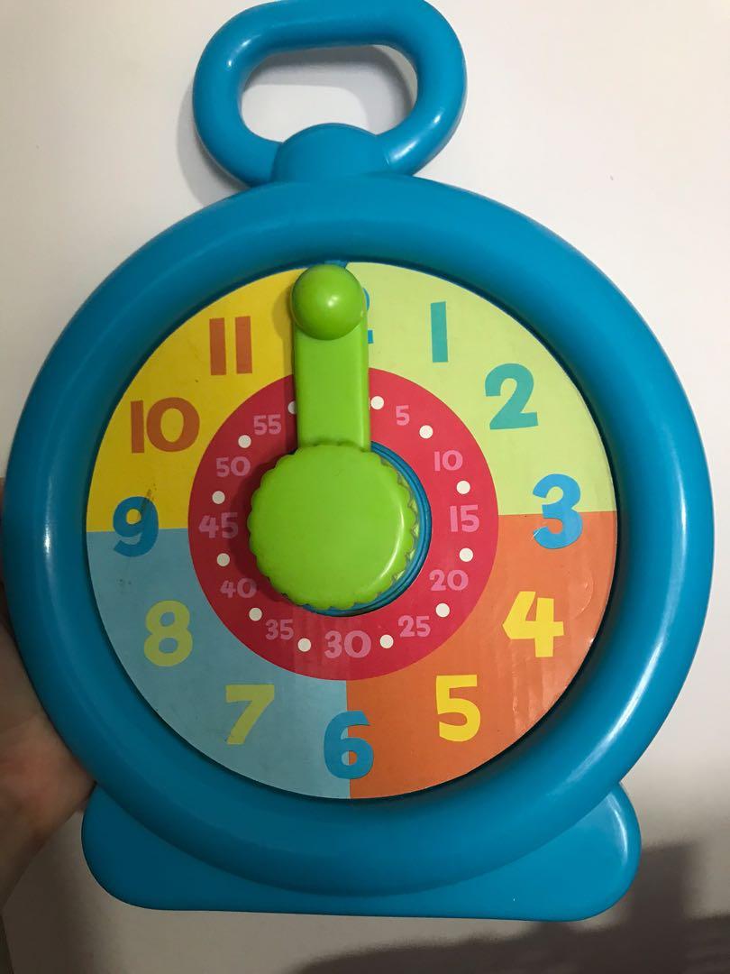 Fun learning Time (Fun clock), Hobbies & Toys, Toys & Games on Carousell