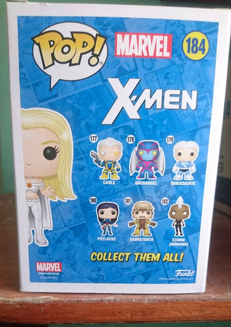 Funko Pop! X-MEN Emma Frost Specialy Series, Hobbies & Toys, Toys ...
