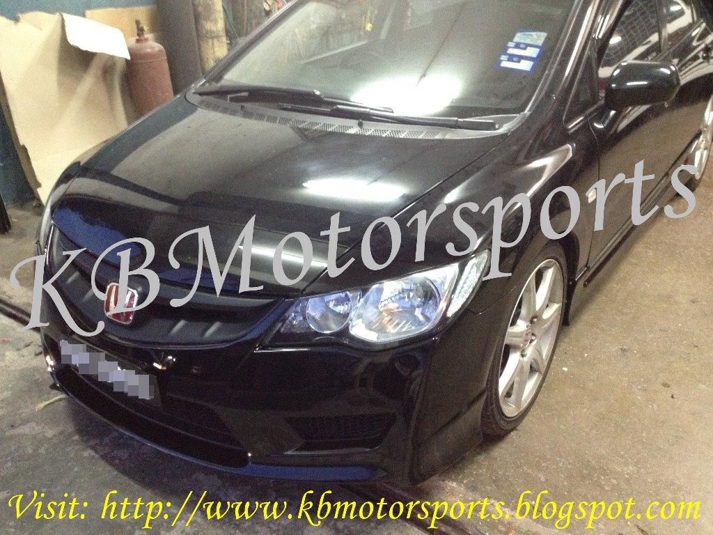 Honda Civic FD Bodykit Set With Spray Color, Car Accessories ...