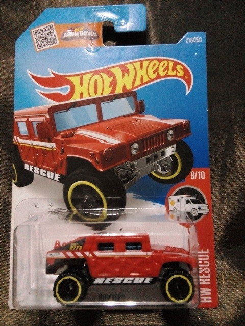Hot Wheels - Hummer (Red), Hobbies & Toys, Toys & Games on Carousell