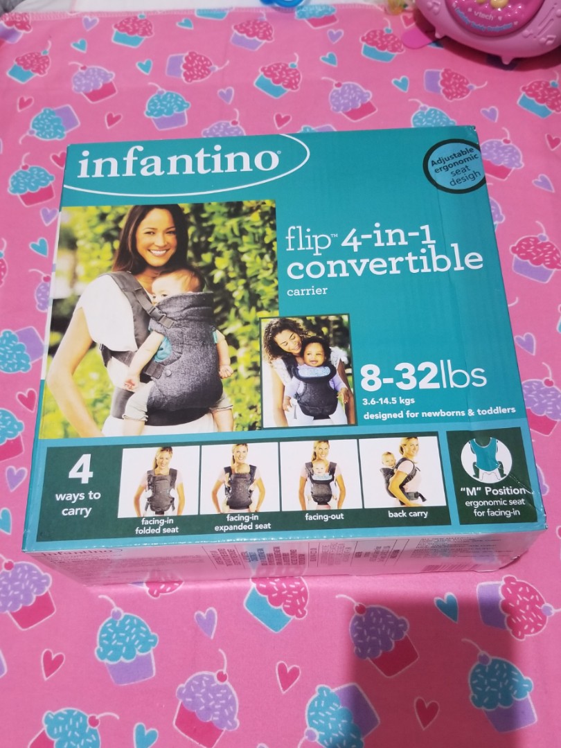 Infantino Flip 4-in-1 Convertible Carrier, Babies & Kids, Going Out ...