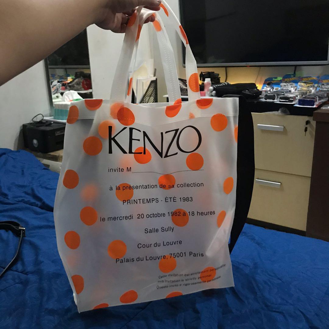Kenzo invitation tote bag store