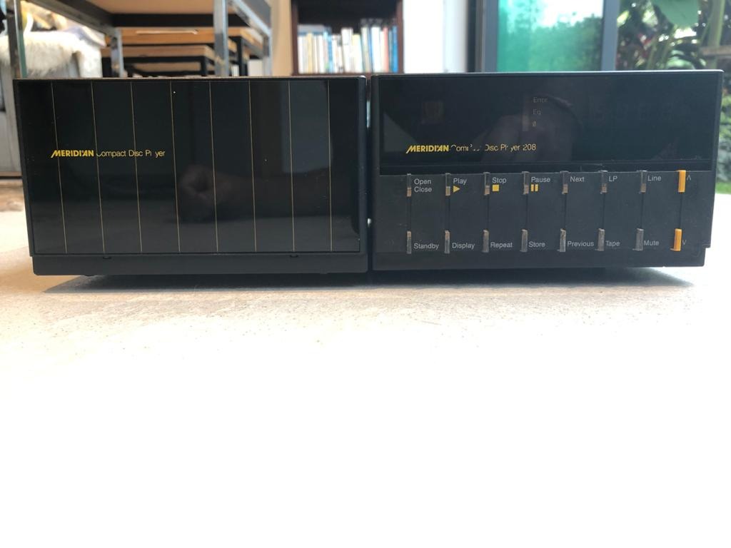 Meridian CD Player 208 (CD player and Pre amp), Audio, Portable Music ...