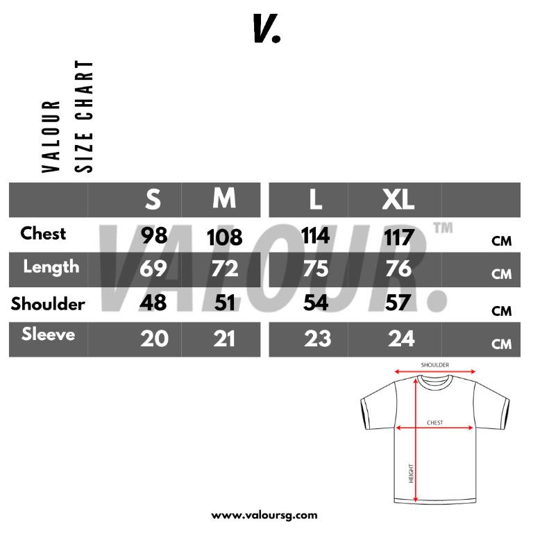 NEW 'Hardihood Katakana' Valour Streetwear Label, Men's Fashion, Tops ...