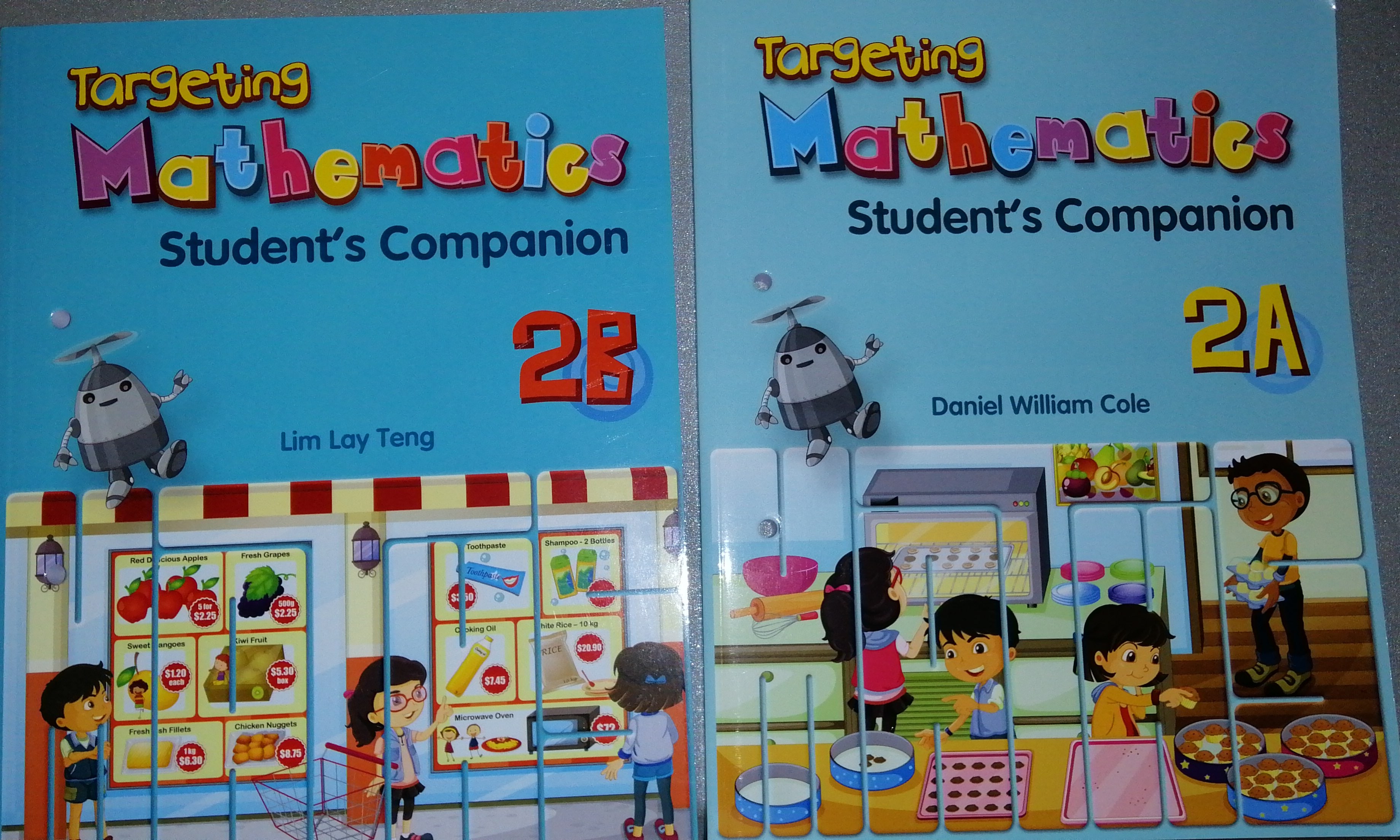 (New) Targeting Mathematics Student's Companion 2A & 2B, Hobbies & Toys ...