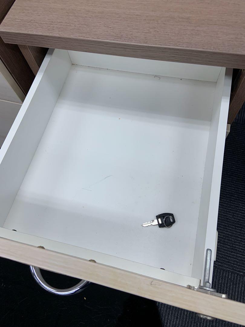 Pedestal with Key, Furniture & Home Living, Furniture, Shelves ...