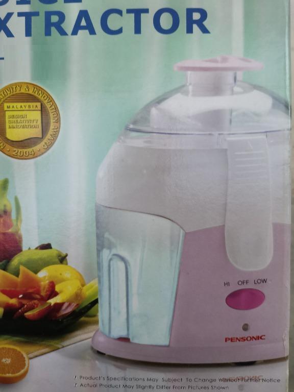 Pensonic Juice Extractor, TV & Home Appliances, Kitchen Appliances ...