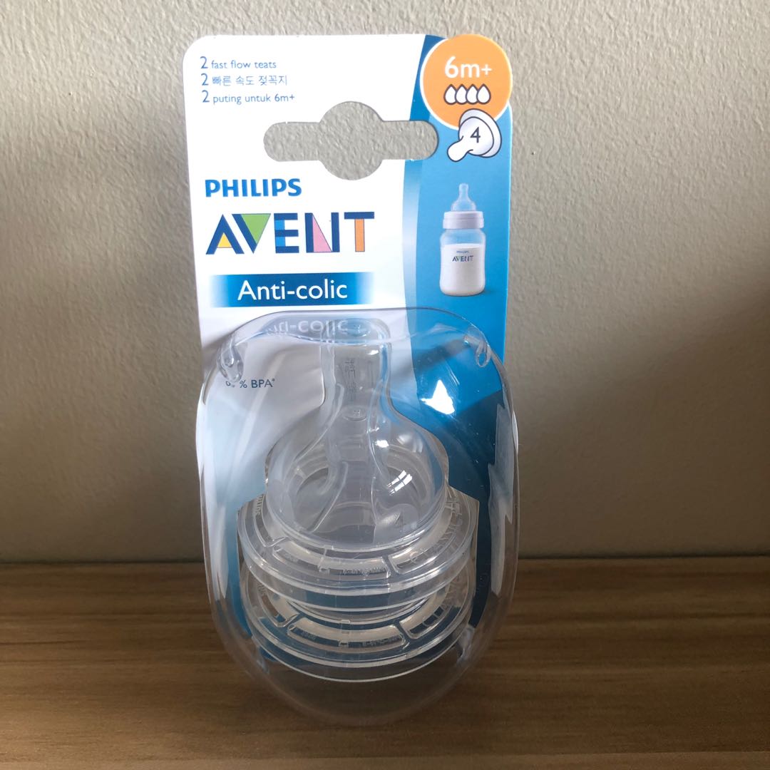 Philips Avent Fast Flow Teats, Babies & Kids, Nursing & Feeding ...