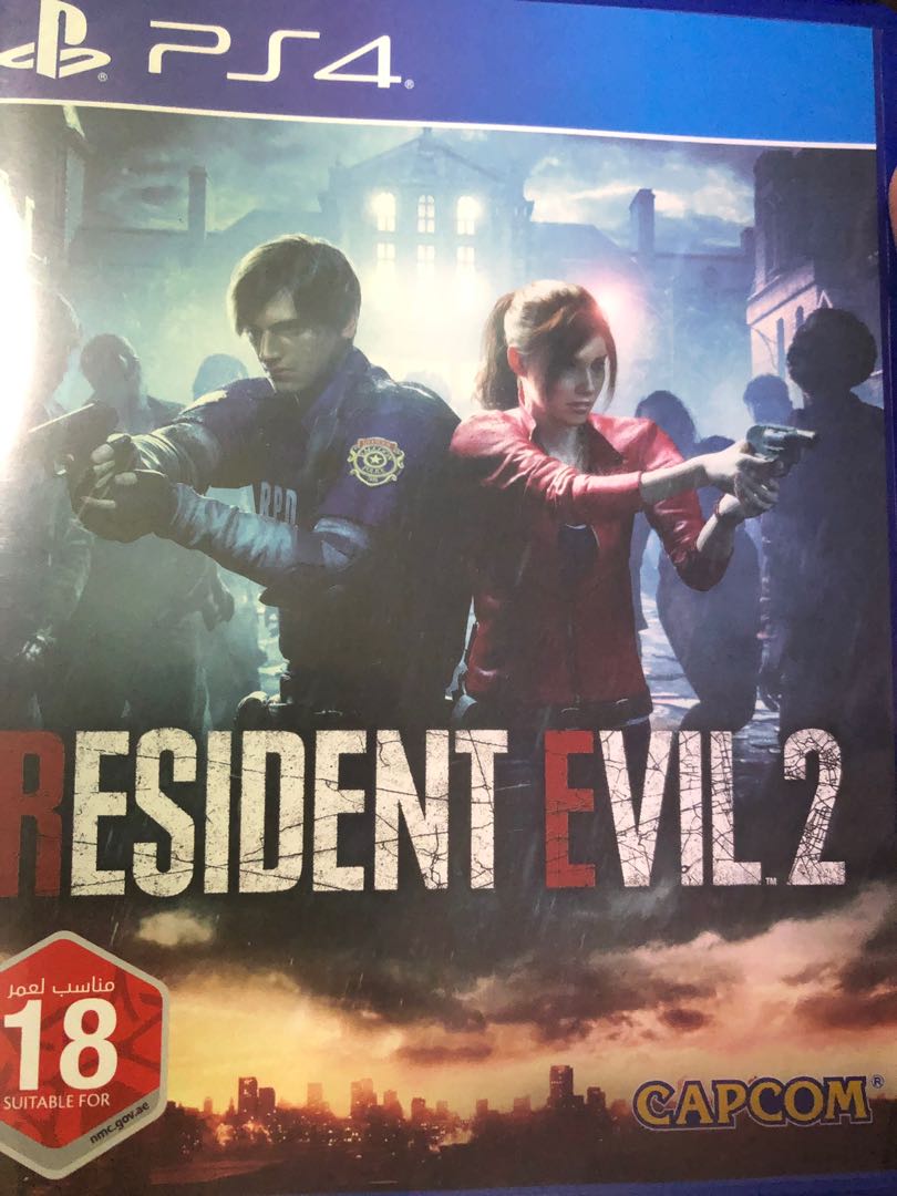 Resident evil 2 remake PS4, Video Gaming, Video Games, PlayStation on ...