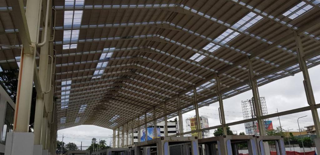 Ribtype uPVC Heat Insulation and Sound Proof Roofing, Commercial ...