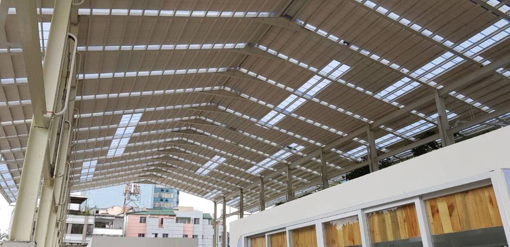 Ribtype uPVC Heat Insulation and Sound Proof Roofing, Commercial ...