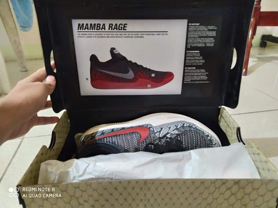 RUSH KOBE MAMBA RAGE, Men's Fashion, Footwear, Sneakers on Carousell