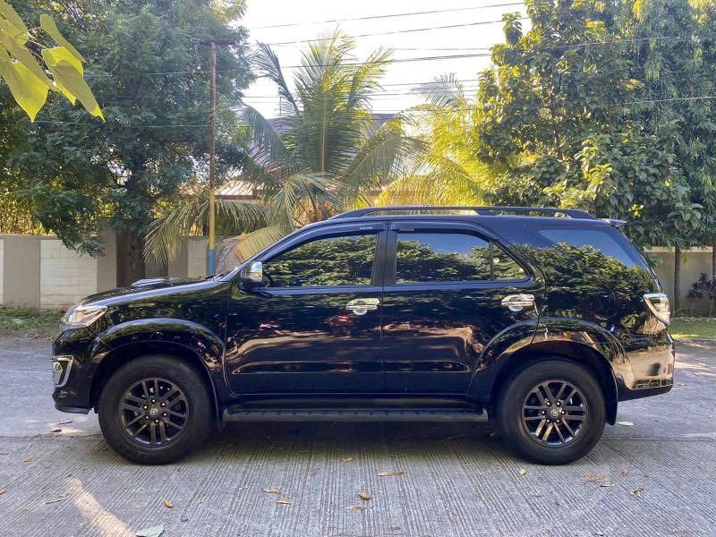 Rush Toyota Fortuner G Black Series 4x2 A/T Diesel 2015, Cars for Sale ...