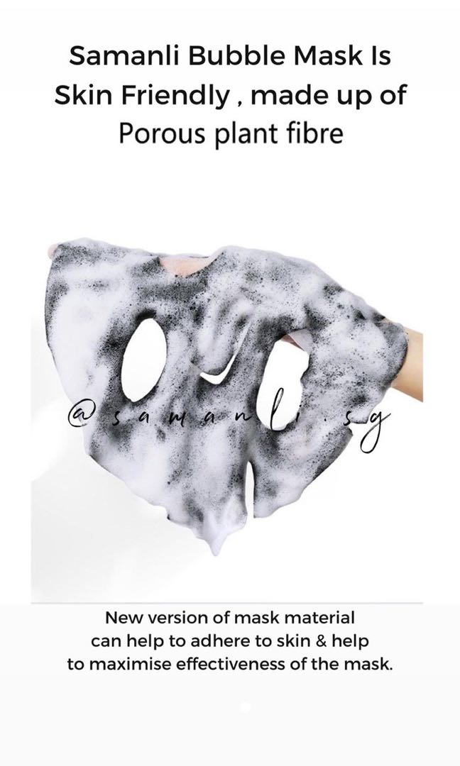 Samanli Bubble Face Mask, Health & Nutrition, Face Masks & Face Shields ...