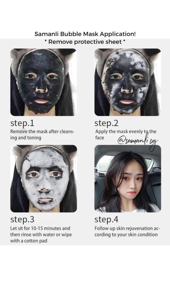 Samanli Bubble Face Mask, Health & Nutrition, Face Masks & Face Shields ...