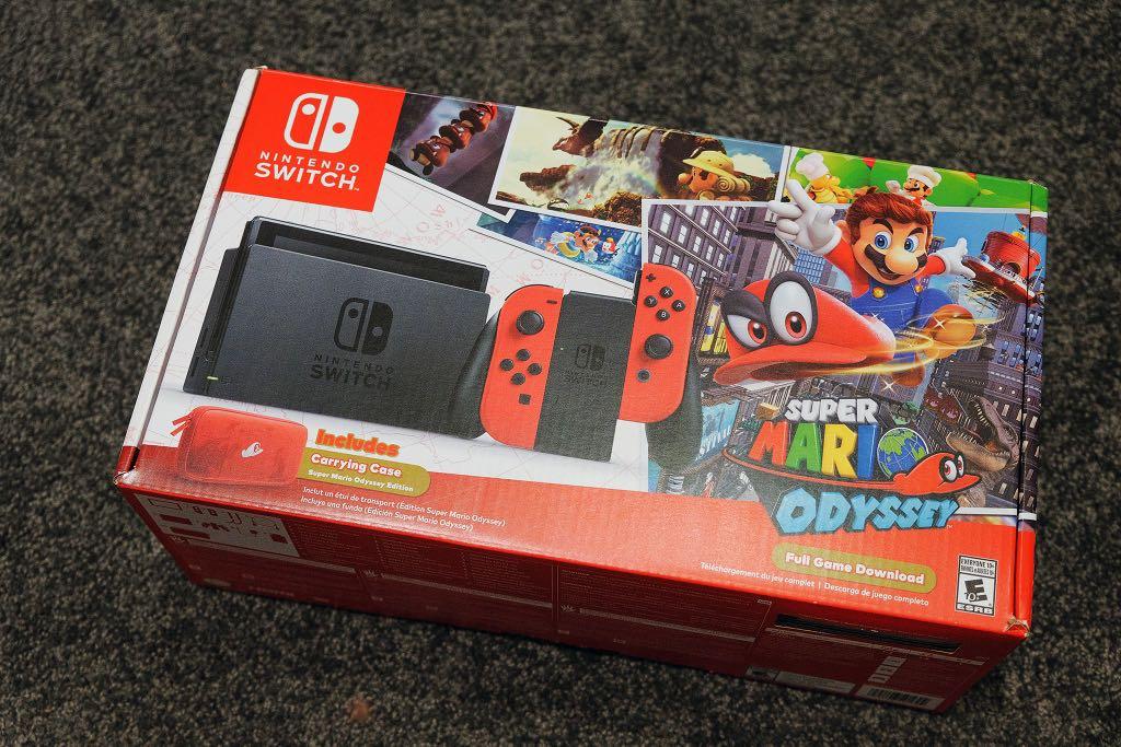 任天堂瑪利歐Switch 限定版 XAW開頭, 電玩遊戲相關, 電玩、電腦遊戲軟體, Nintendo 任天堂在旋轉拍賣