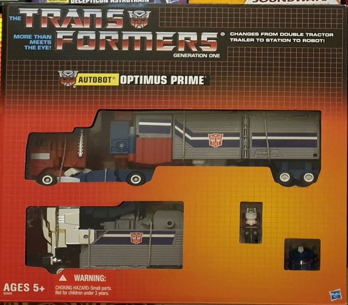 Hasbro G1 Commemorative Powermaster Optimus Prime with Apex Armor ...