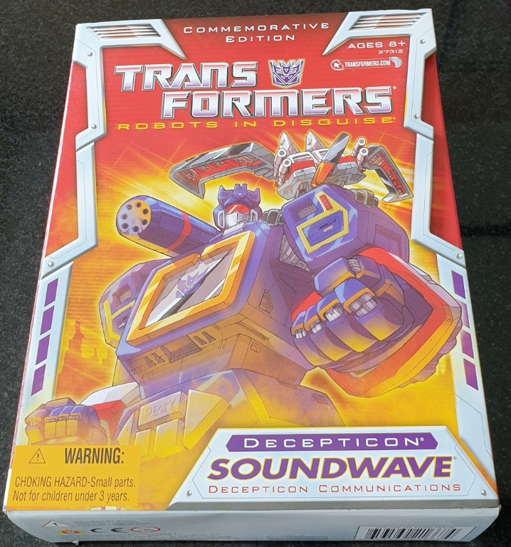 Transformers SOUNDWAVE Toys R Us Commemorative G1 Reissue Hasbro TRU ...