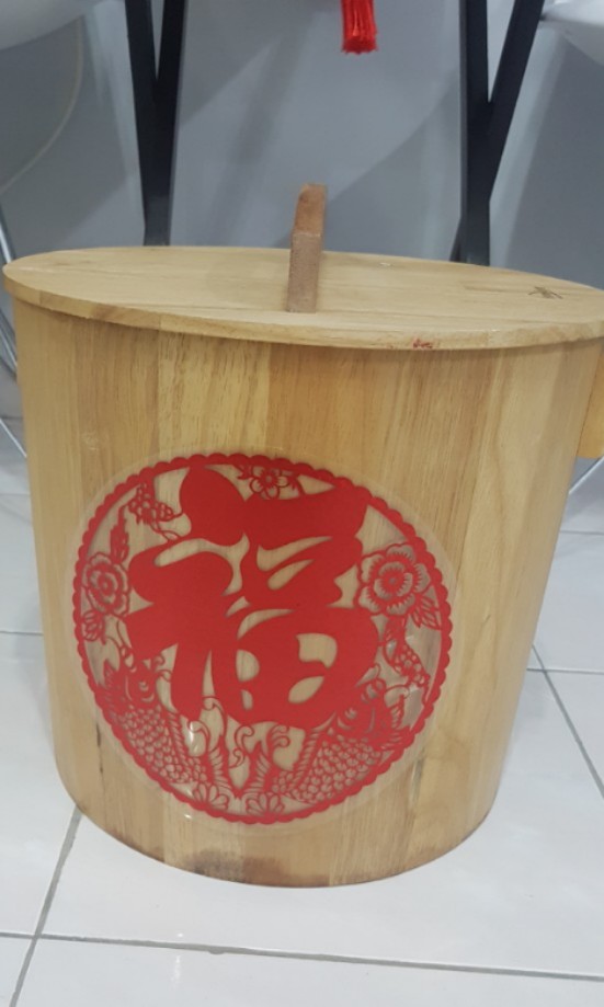 Wooden rice tong (1'x1'), Furniture & Home Living, Home Decor, Vases ...