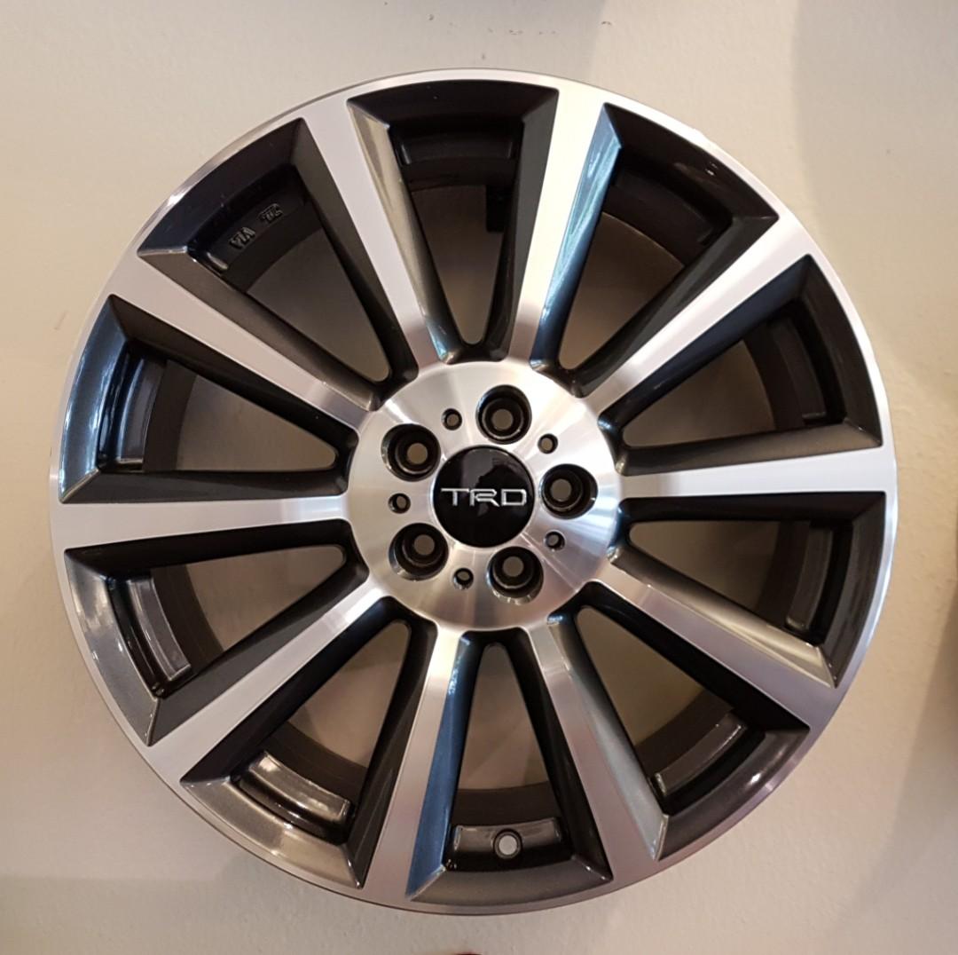 18 inch TRD Original PCD 5/100 Rims - Toyota 86, Corolla Altis, Toyota ...