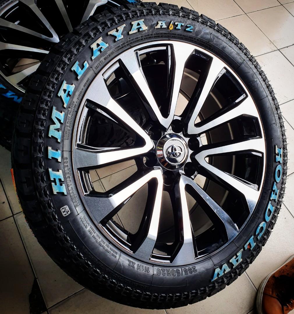 20 inch Oem Mags rims AWC orig with all terrain Roadclaw Tires deferred ...