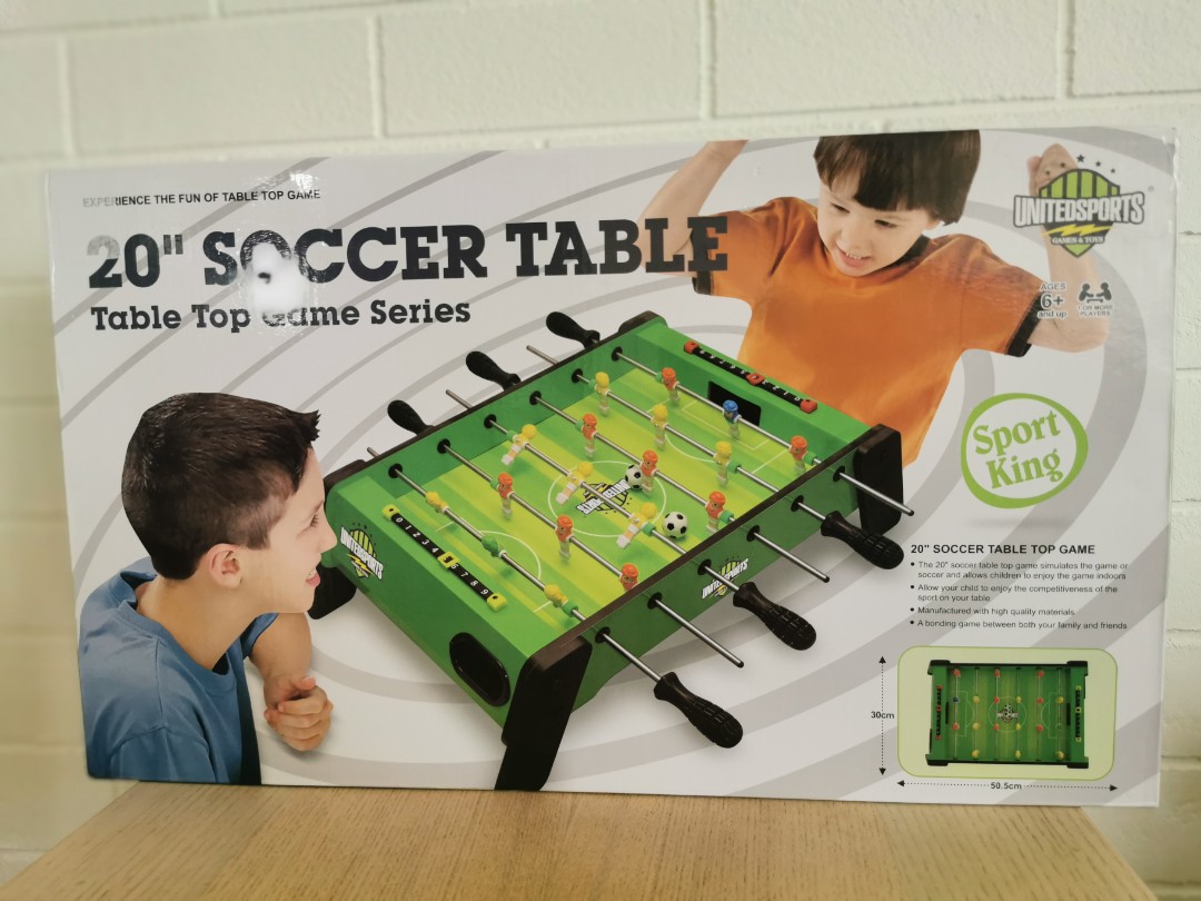20" Soccer Table Game Toy, Hobbies & Toys, Toys & Games on Carousell