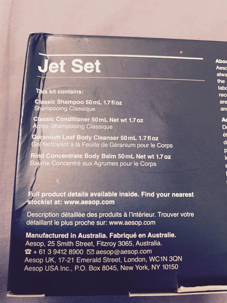AESOP Jet Set Travel Kit BN, Everything Else on Carousell