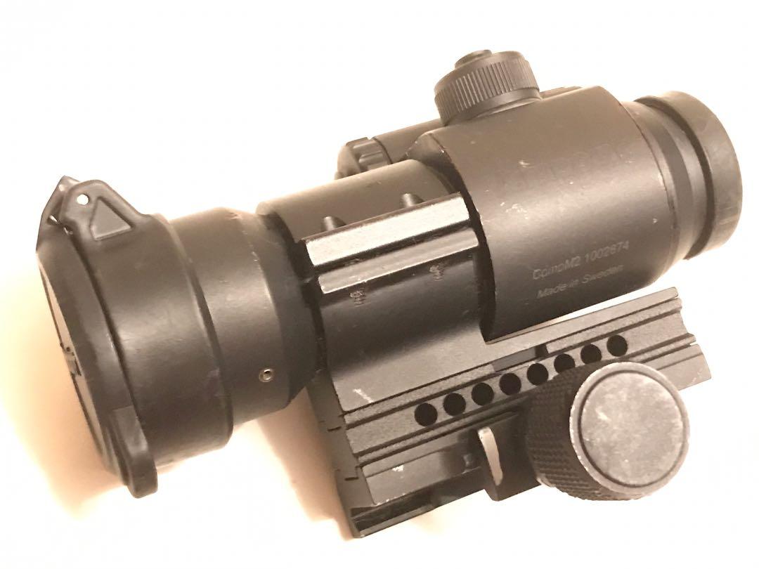 Aimpoint M2 with mount and spacer, 珍品紅點鏡., 興趣及遊戲, 旅行, 旅遊 - 旅行必需品及用品 ...
