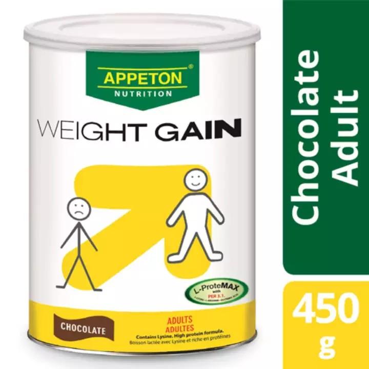 Appeton Weight Gain Adult 450g (Chocolate), Health & Nutrition, Health ...