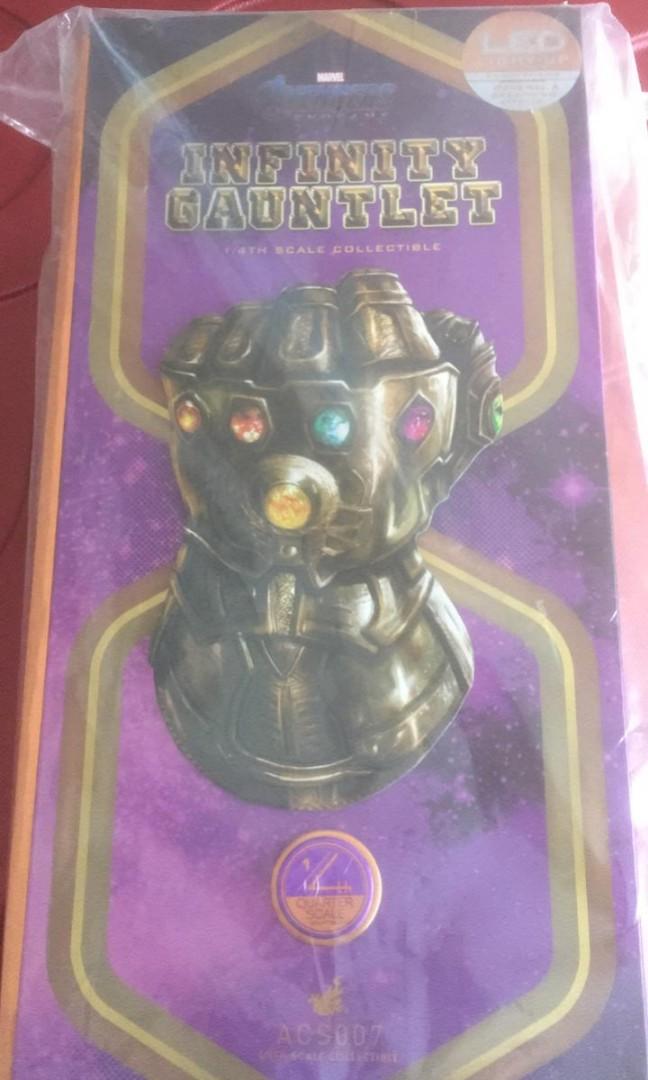 AVENGERS: ENDGAME INFINITY GAUNTLET 1/4TH SCALE COLLECTIBLE, Hobbies ...