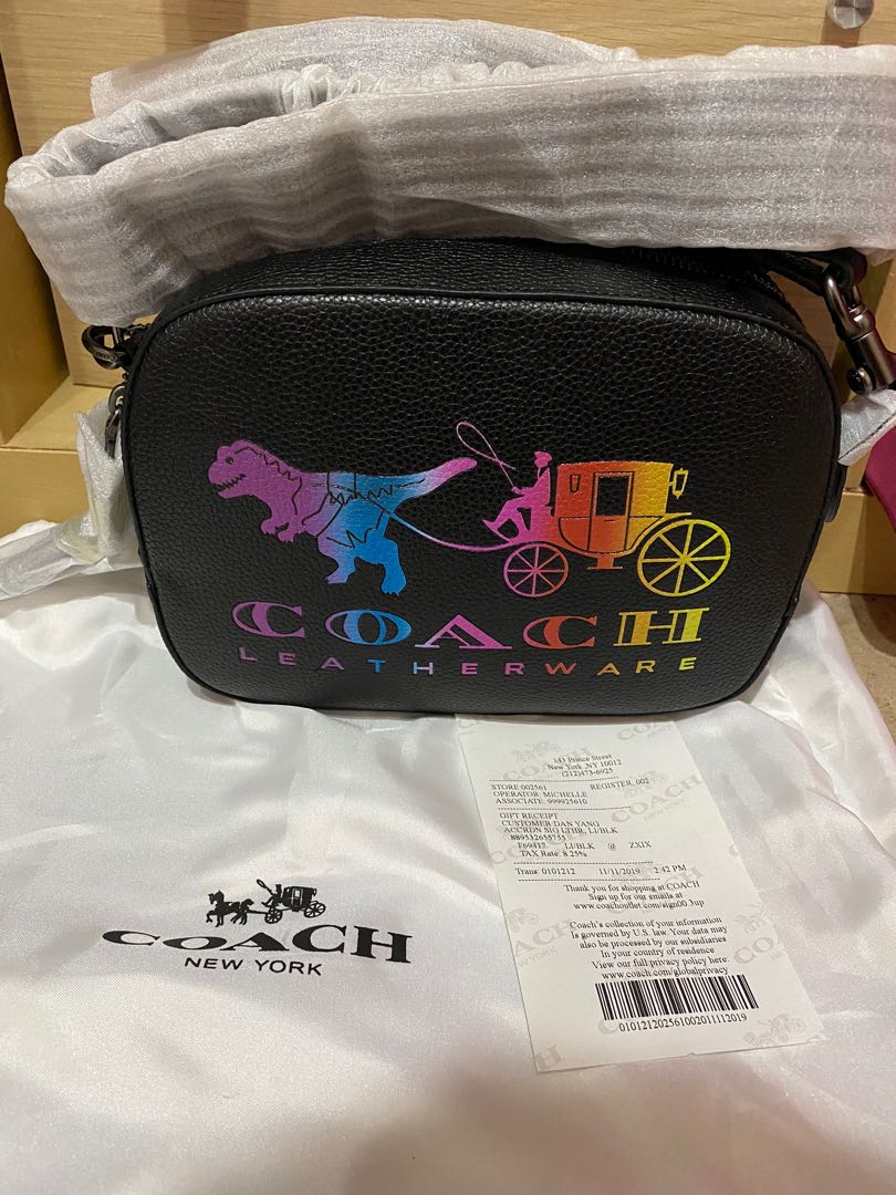 Coach Rainbow Dino Camera Bag, Women's Fashion, Bags & Wallets, Cross ...