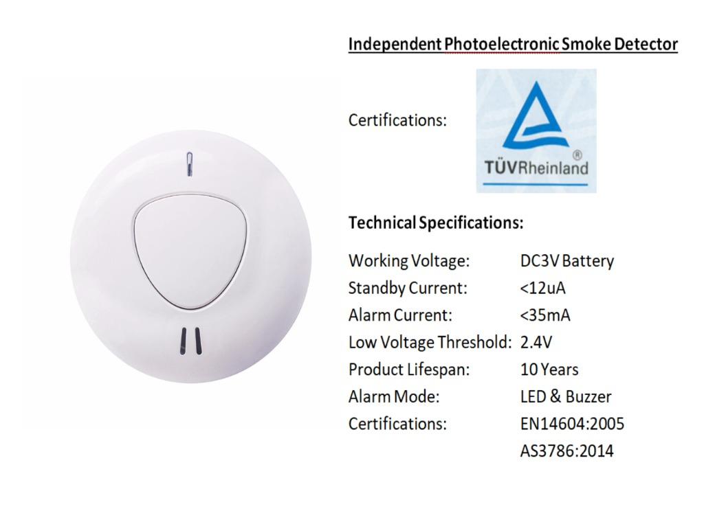 Comprehensive Home Fire Protection System PACKAGE A (Recommended for 2 ...