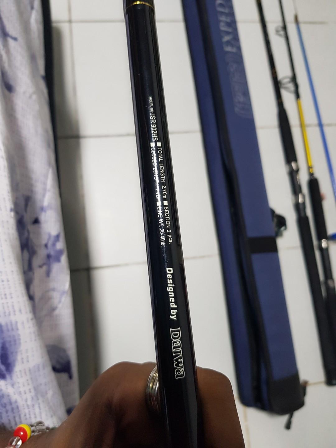 Daiwa fishing rod and reels, Sports Equipment, Fishing on Carousell